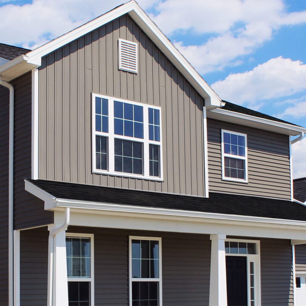 Vertical Siding - Peak Roofing Contractors